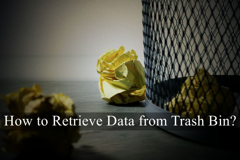How to retrieve data from trash bin? - RecoverXData